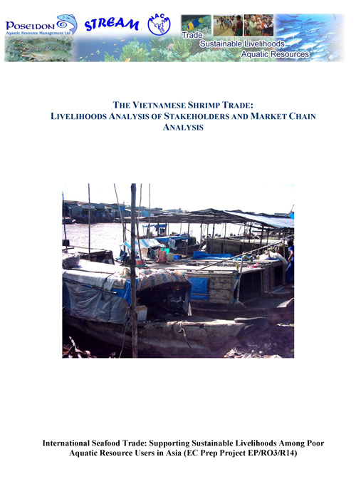 The international seafood trade: The Vietnamese shrimp trade ...